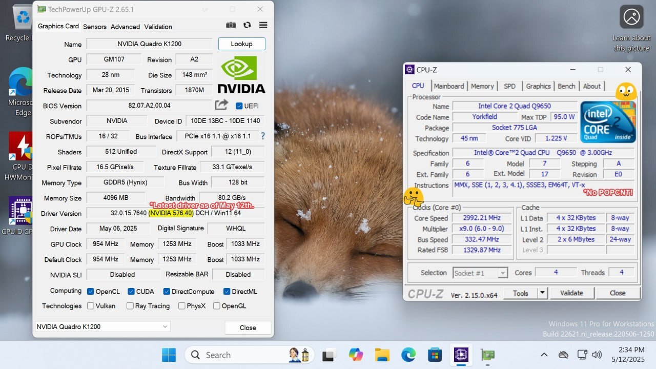 Драйвер Nvidia 576.40 вернул поддержку Core 2 Duo | Пикабу