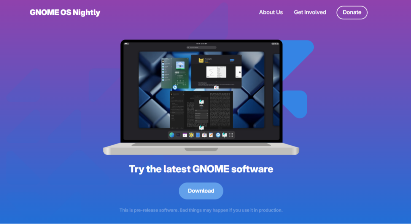 GNOME OS: из среды для тестирования — в полноценный дистрибутив для повседневного использования ...