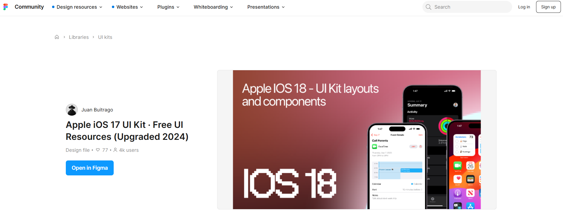 Подборка бесплатных дизайн-систем для iOS (Figma Community) - 21.06.25 ...