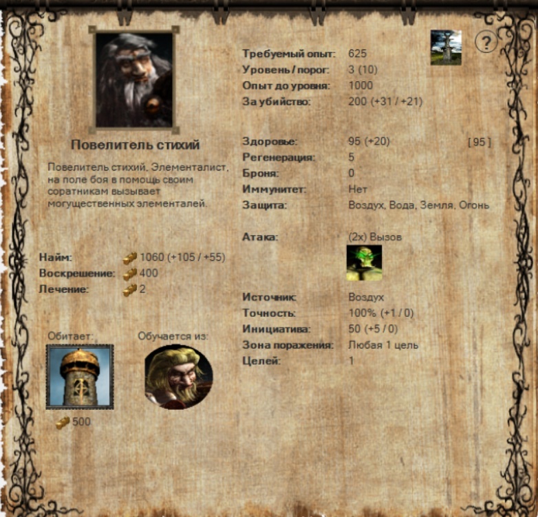 Disciples II Rise of the Elves - DoM's Mod v3.01, разбор фракции ...