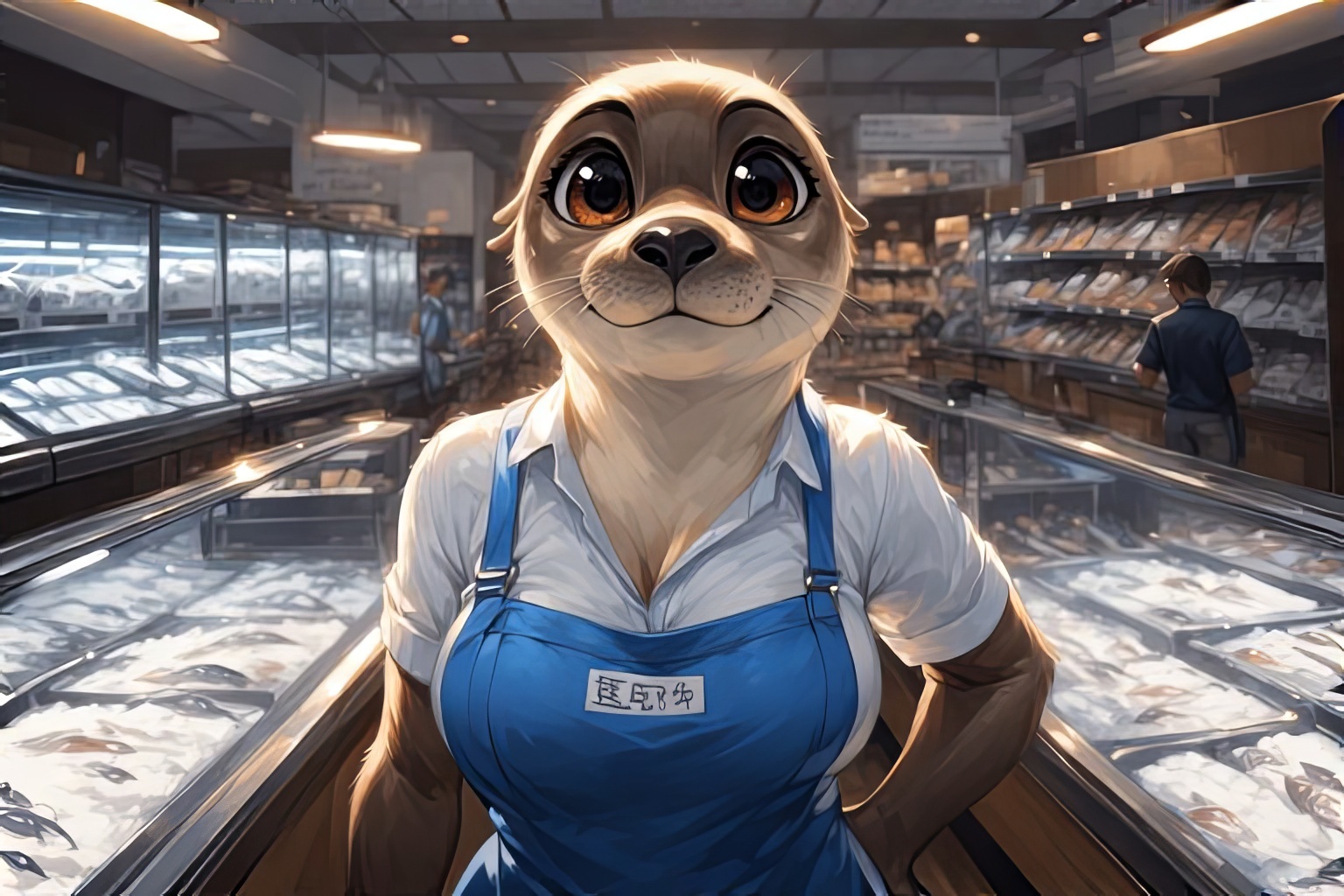 Фурри арт от Wolfmks #1872 | Пикабу