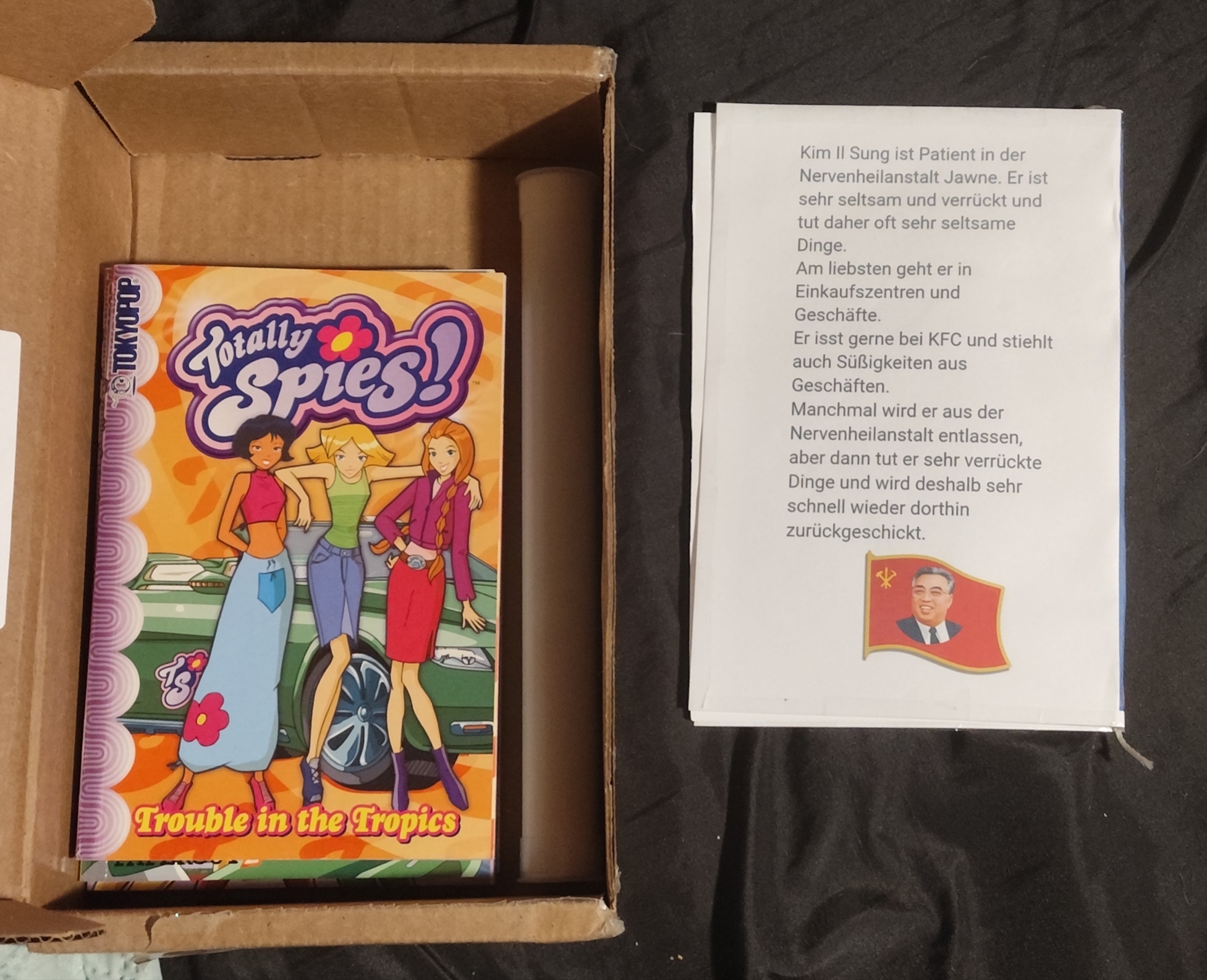 Gooning on North Korea in Totally Spies show with Kim Il Sung - 03.01. ...