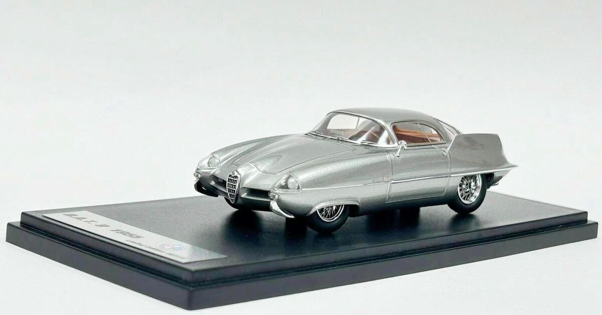 1/43 PMC 1955 ALFA ROMEO BAT 9 (BERLINA AERODINAMICA TECNICA) BY ...